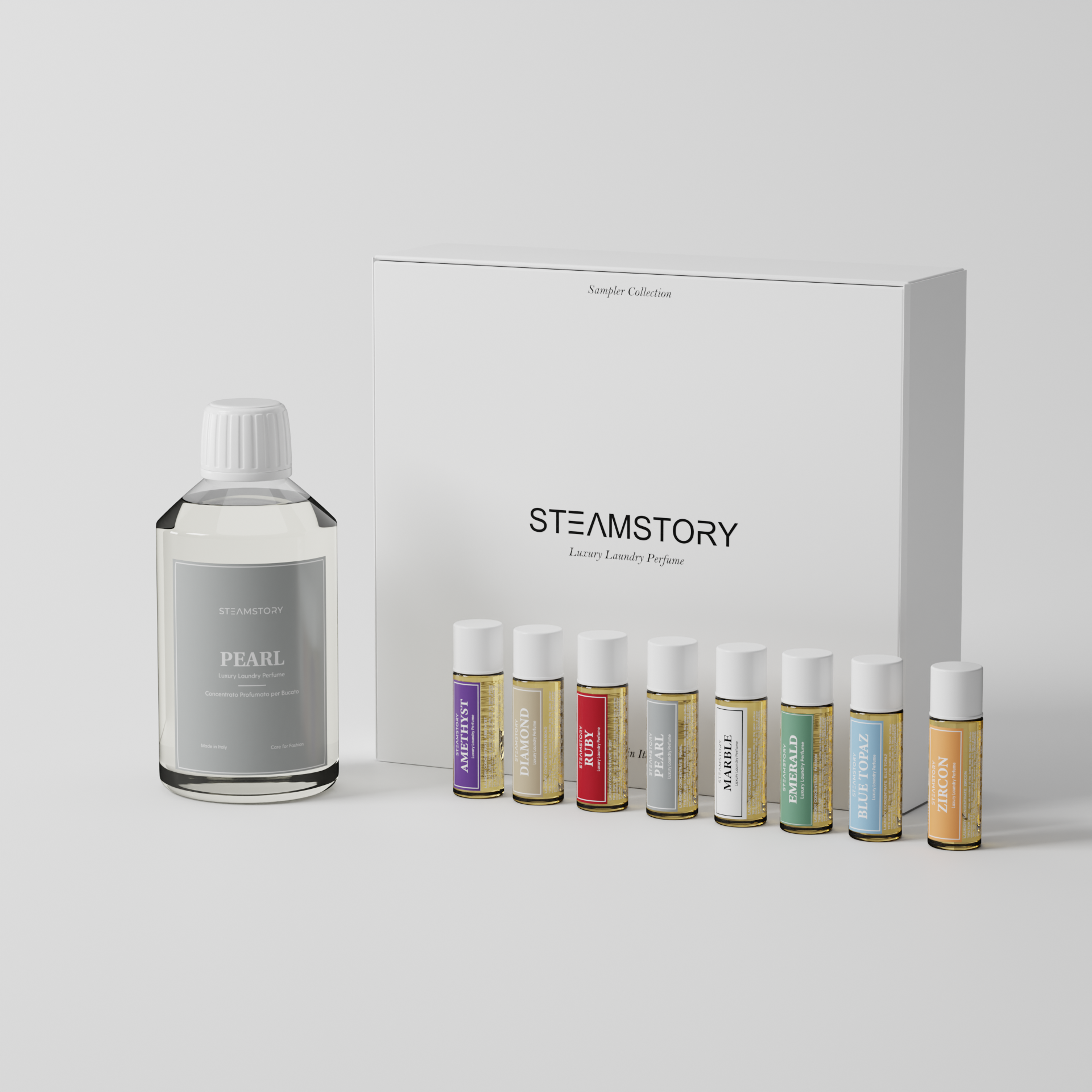 Laundry Perfume Trial Kit + Pearl (500ML) – SteamStory